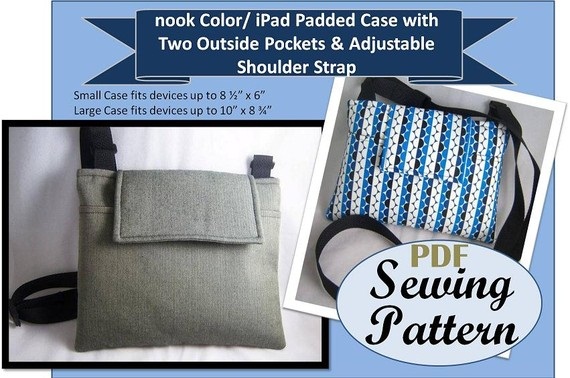 4 Girls Designs: Let's Make Some Padded Cases for Our eReaders, iPads ...