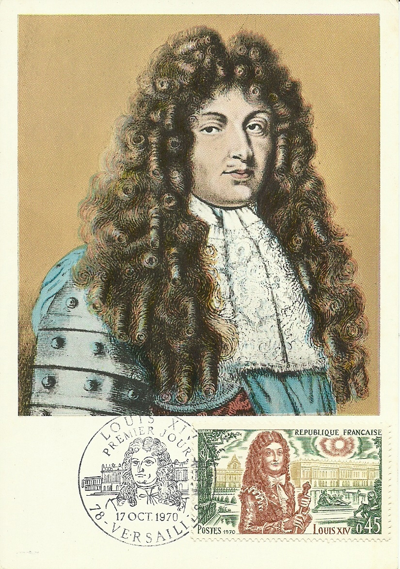 Collections of Dokka Srinivasu: Louis XIV (1638-1715) of France Maxim card