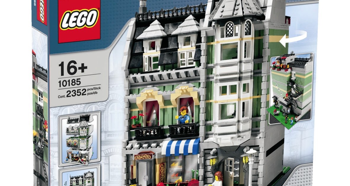 Brick Box Art: LEGO 10185 Green Grocer