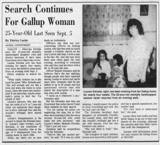 The Strange Disappearance of Anthonette Christine Cayedito ...