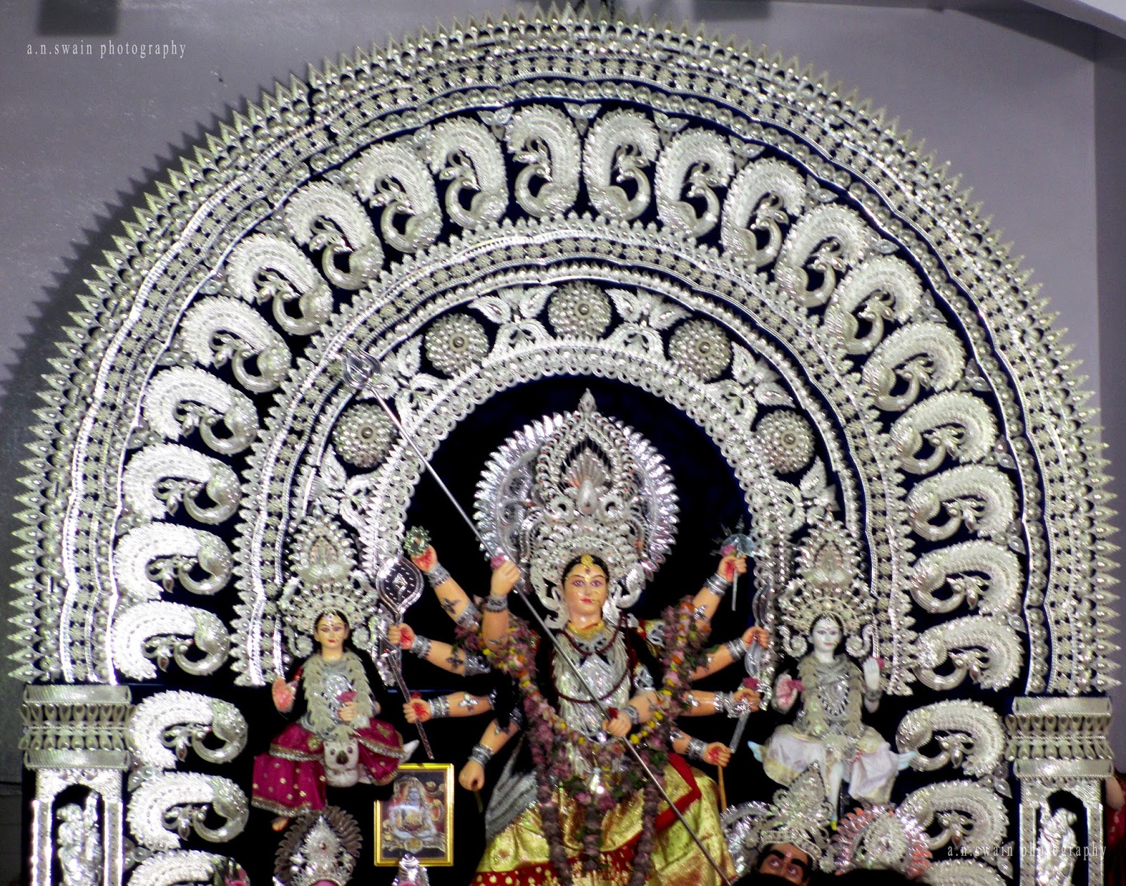 DURGA PUJA CELEBRATION IN BHUBNESWAR,ODISHA