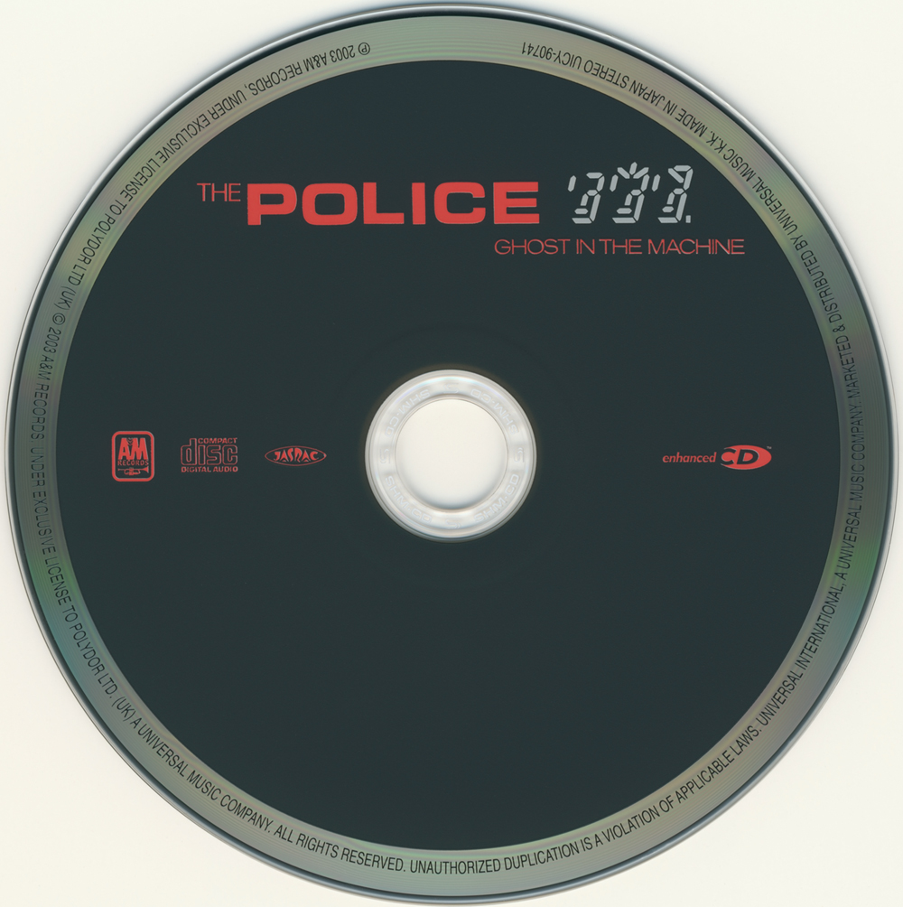 VINYL2496: The Police - Ghost in the Machine - 1981 (2496.LP)