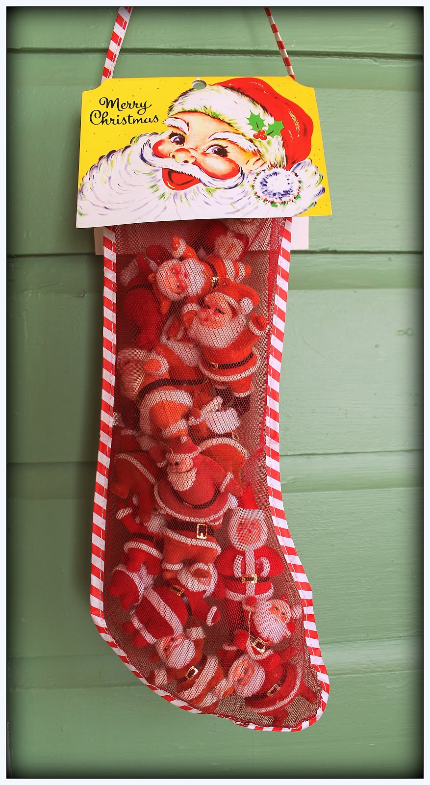 *~my house is cuter than yours~*: Santa in a Sock