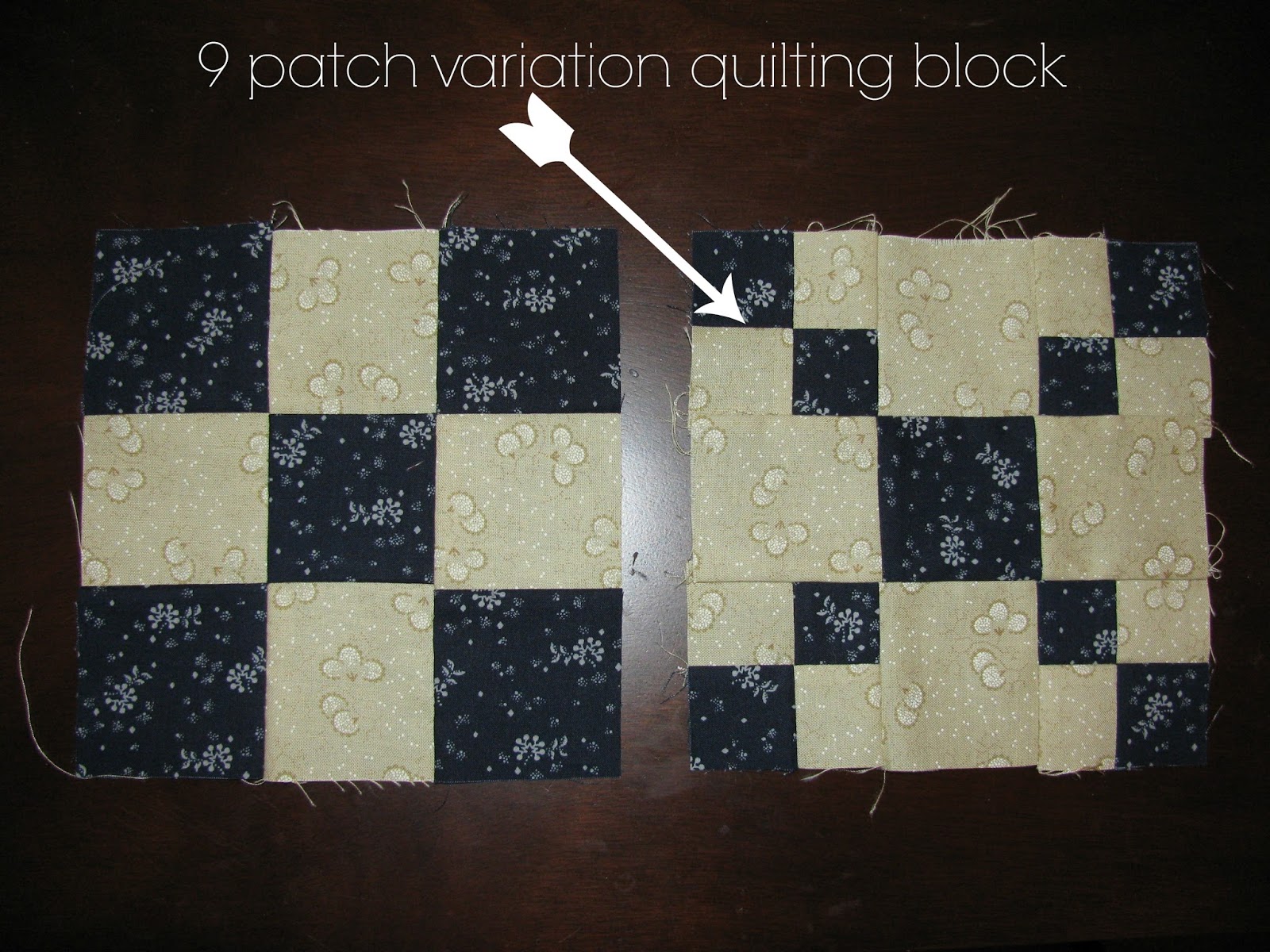 A Simple Kind of Life: Quilting: Variation 9 Patch Block