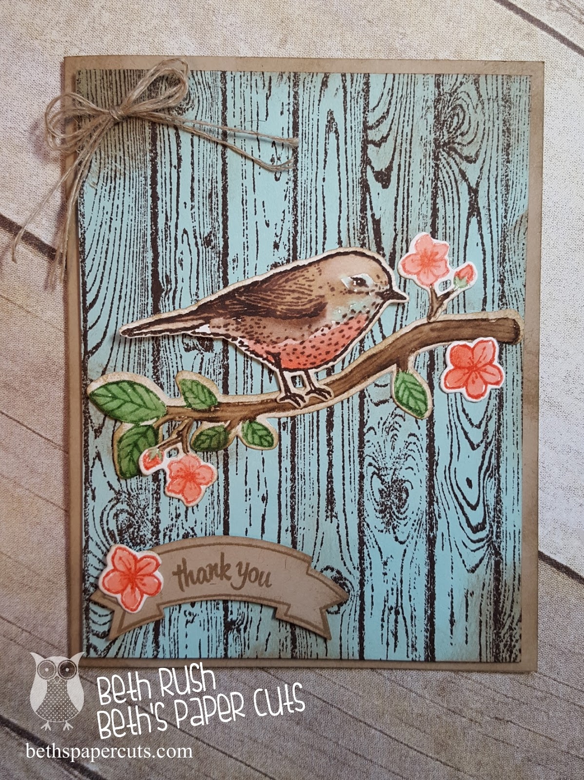 Beth's Paper Cuts: More Birds~ Best Birds Stamp set