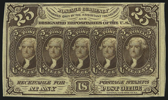 history of USA: Postage Currency