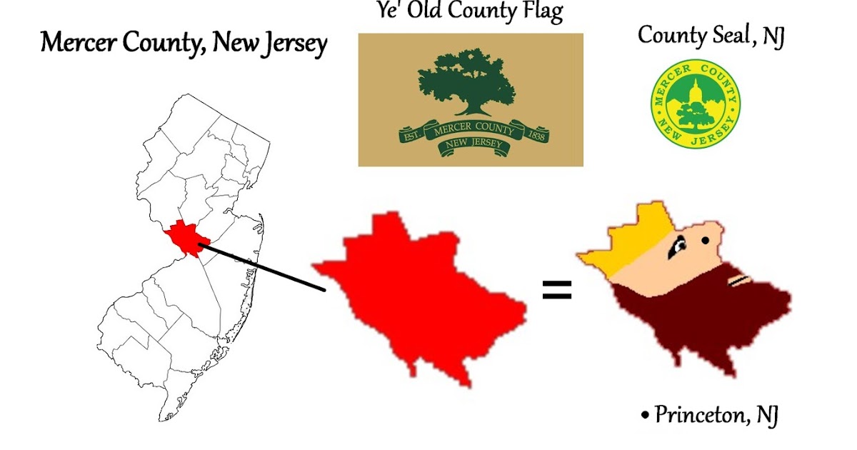 The Voice of Vexillology, Flags & Heraldry: Mercer County, New Jersey ...