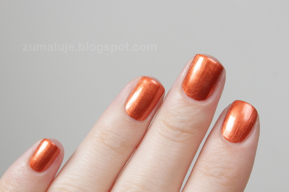 Zu maluje: orly - valley of fire (neon earth - summer 2018 collection)
