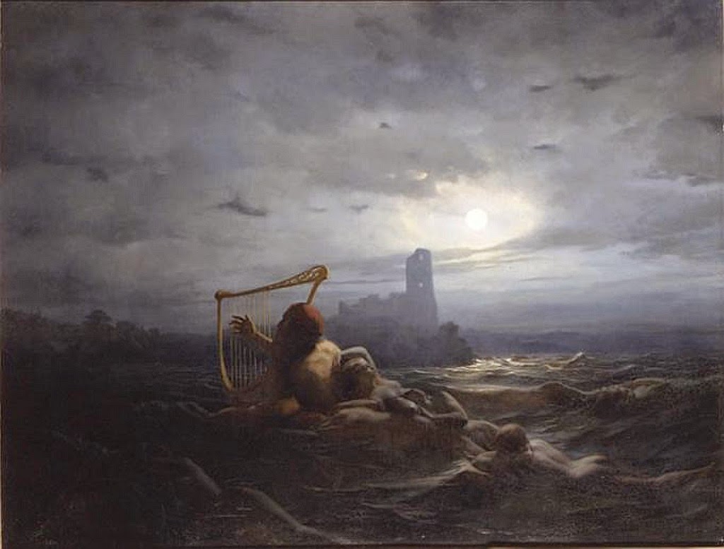 Lo Specchio-Cielo: Il Nix, il Necken e il Fossegrimen