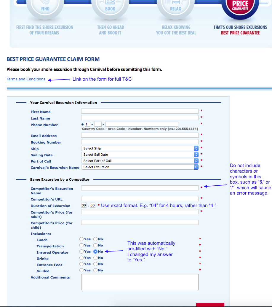 Travel Reviews & Information: Carnival Cruise Lines Shore Excursion ... Travel Reviews & Information: Carnival Cruise Lines Shore Excursion ...