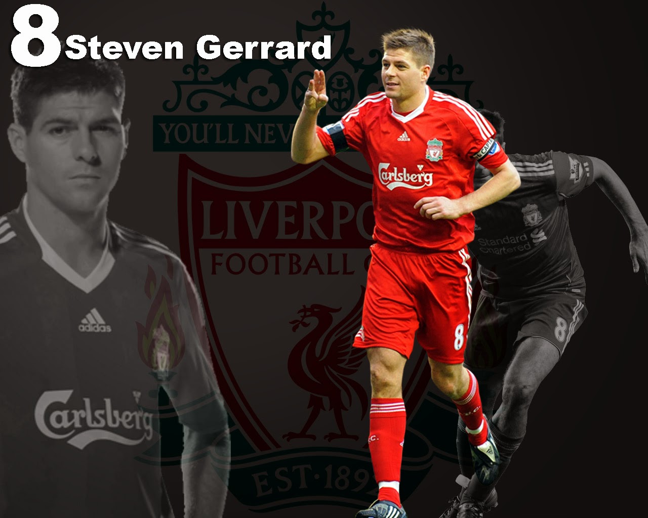 Steven Gerrard Liverpool FC Wallpaper - Player Football Wallpaper