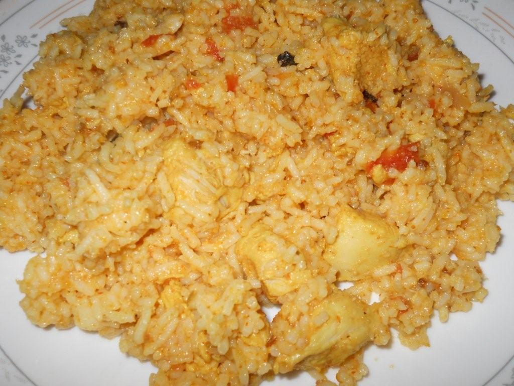 Blog on Cooking Photography: Bombay Chicken Rice Biryani