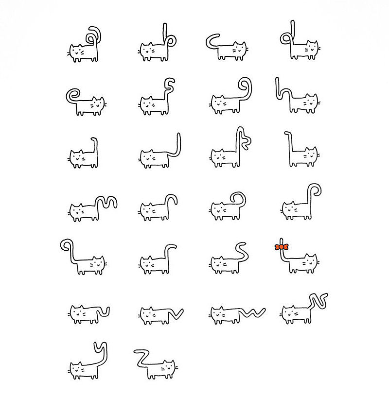 If It's Hip, It's Here (Archives): A Font For Feline Fans - Helveticat ...