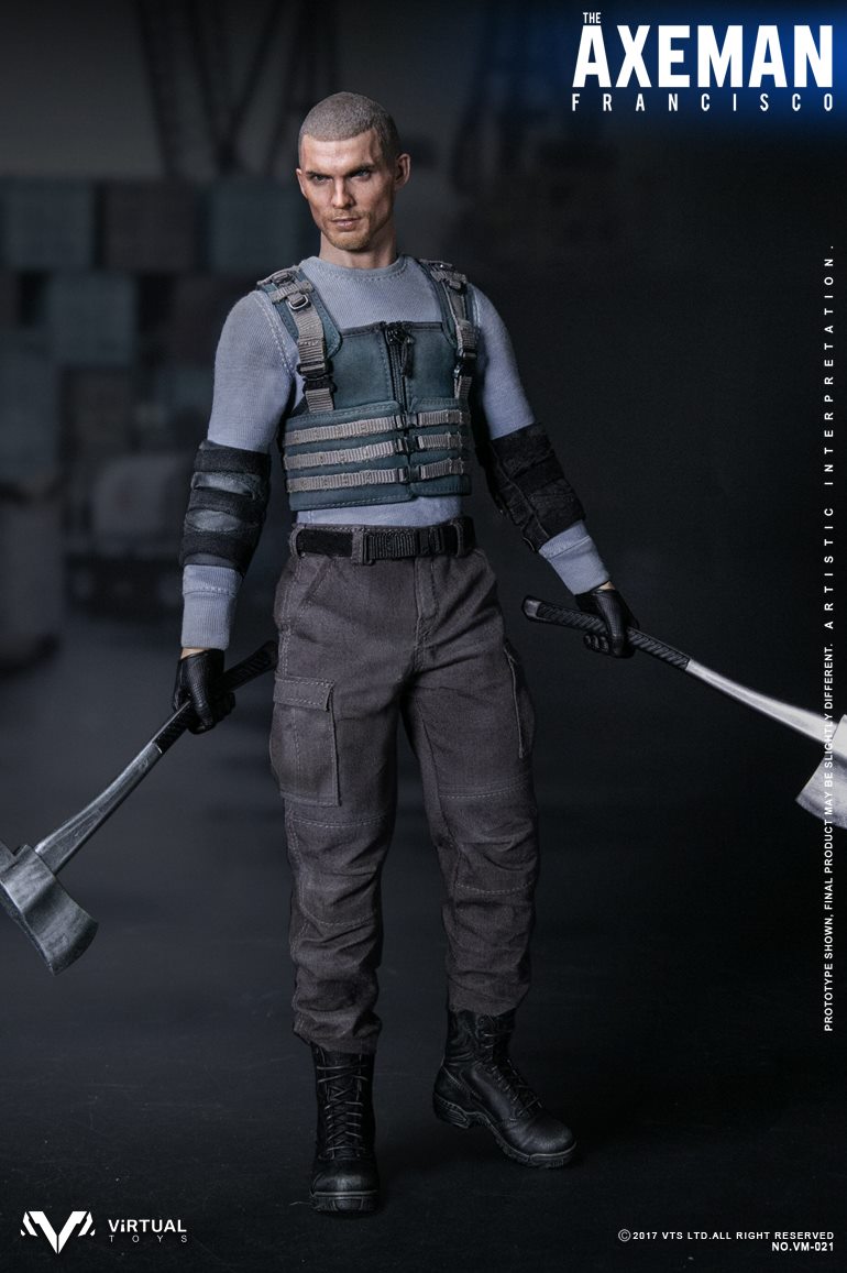 toyhaven: VTS Toys 1/6th scale Axeman Francisco aka 12-inch tall ...