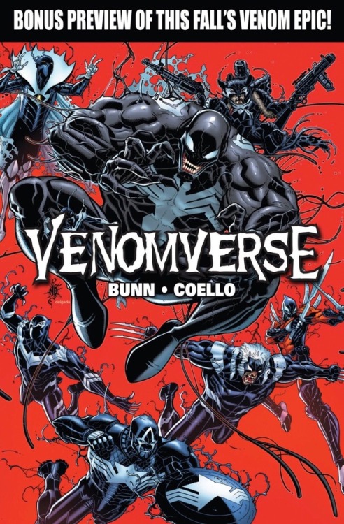 The Venom Site: venomverse 1 lettered preview