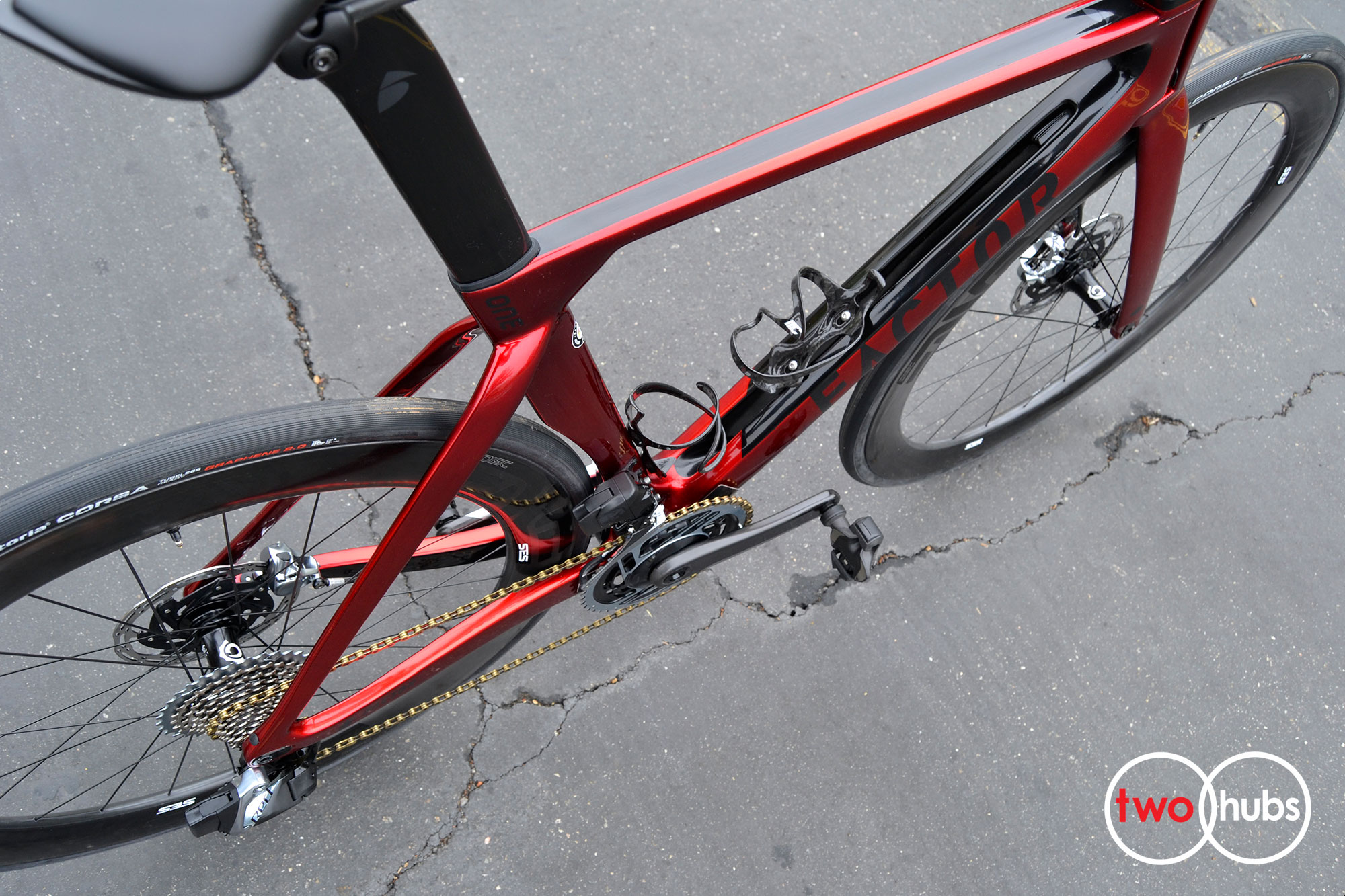 www.twohubs.com: Factor One Disc SRAM Red eTap AXS Enve 5.6 Complete ...