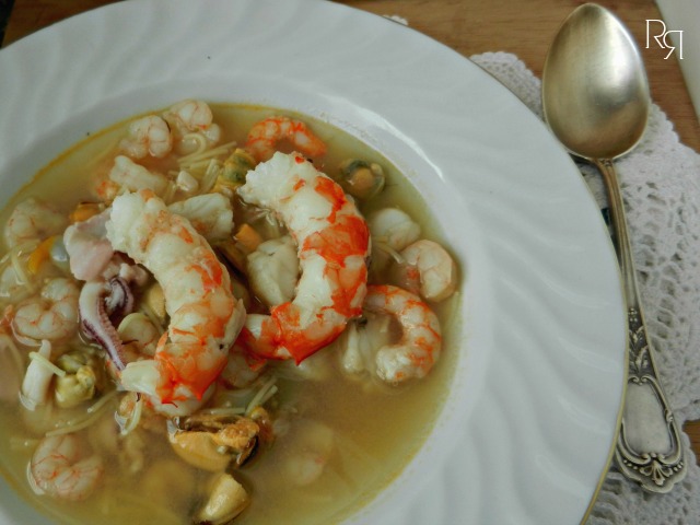 SOPA DE MARISCO | las recetillas de romo