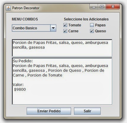 CoDejaVu: Ejemplo Patrón de Diseño Decorator