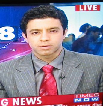 Stock Pictures: Indian news anchors and news readers