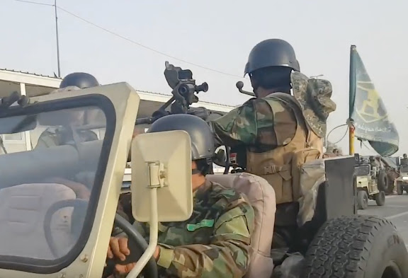 Intel on Iran: Iraqi PMU parade new Iranian equipment at Najaf