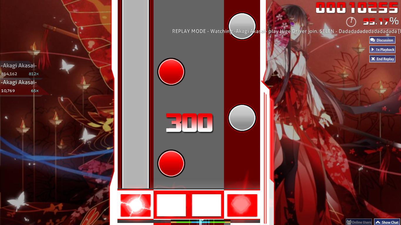 Osu arrow 4k skin - trinitybda