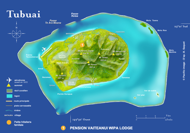 Islands of Oceania: Tubuai