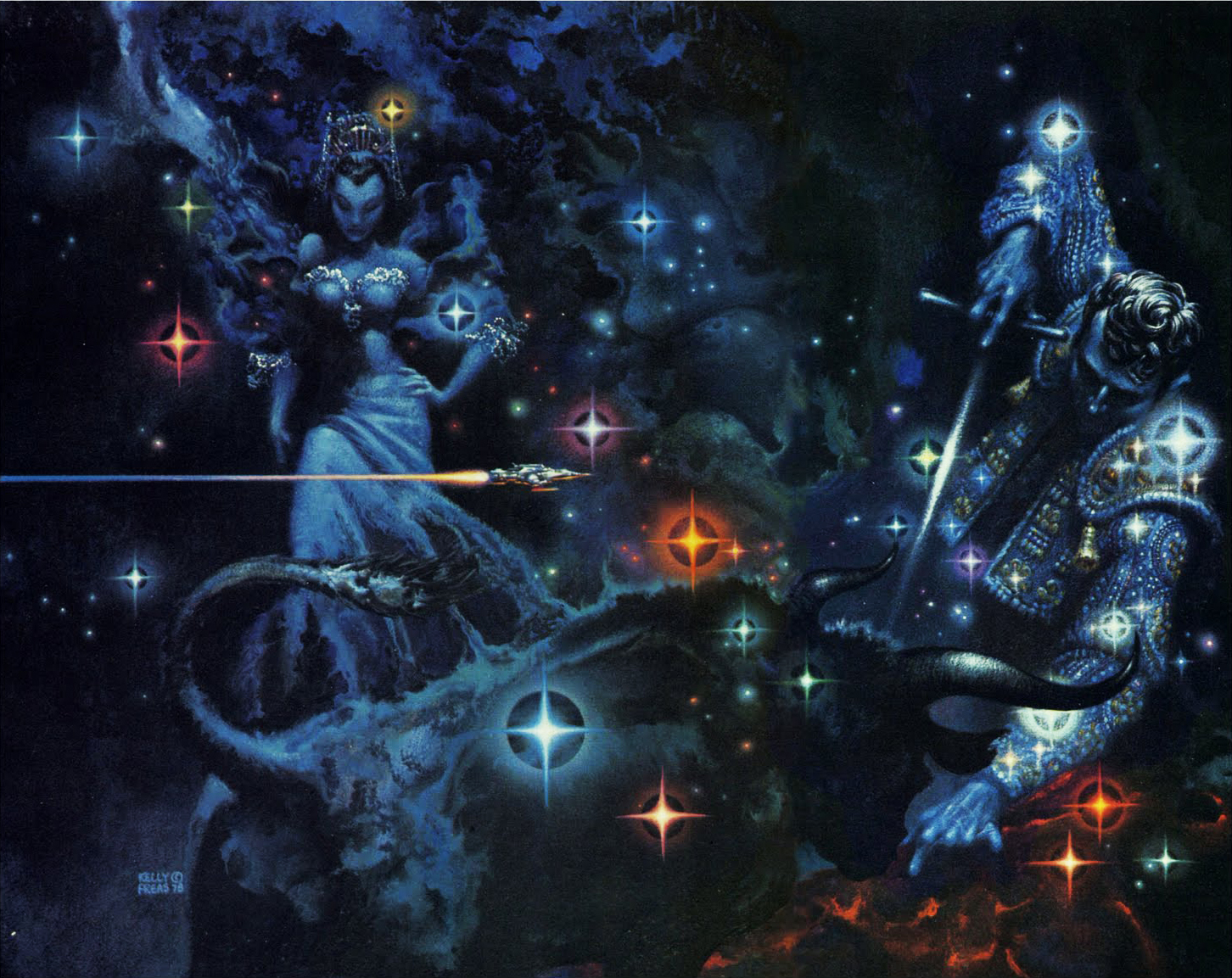 The Geeky Nerfherder: Artist Spotlight: The Art Of . . . Frank Kelly Freas