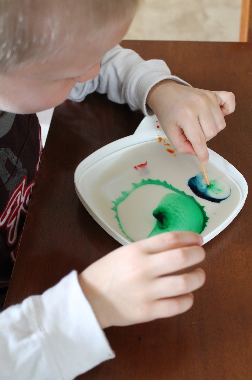 Frugal Fun: Magic Milk Paint - The Purposeful Mom