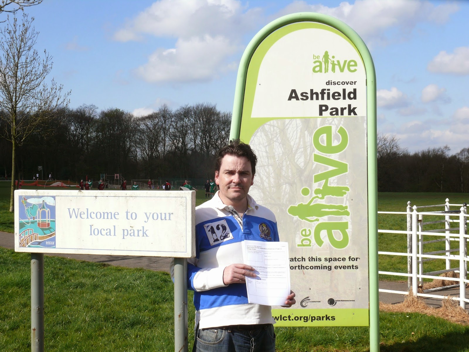 Gareth Fairhurst Blog: Save Ashfield playing fields