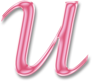 Bibi Leitura : Letras Personalizadas - Rosa