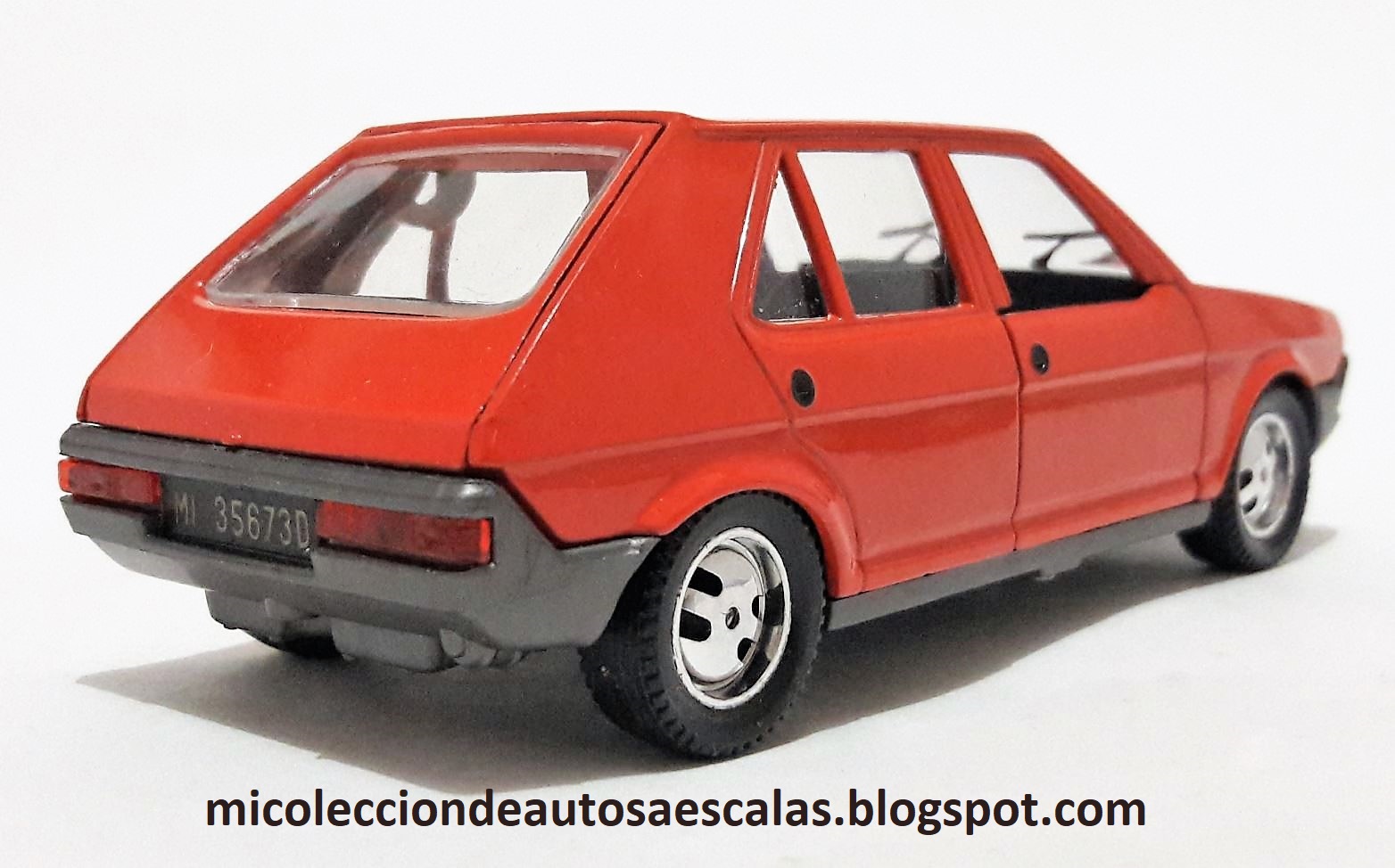 Mi colección de autos a escala.: 1982 Fiat Ritmo 65 CL Polistil 1:25
