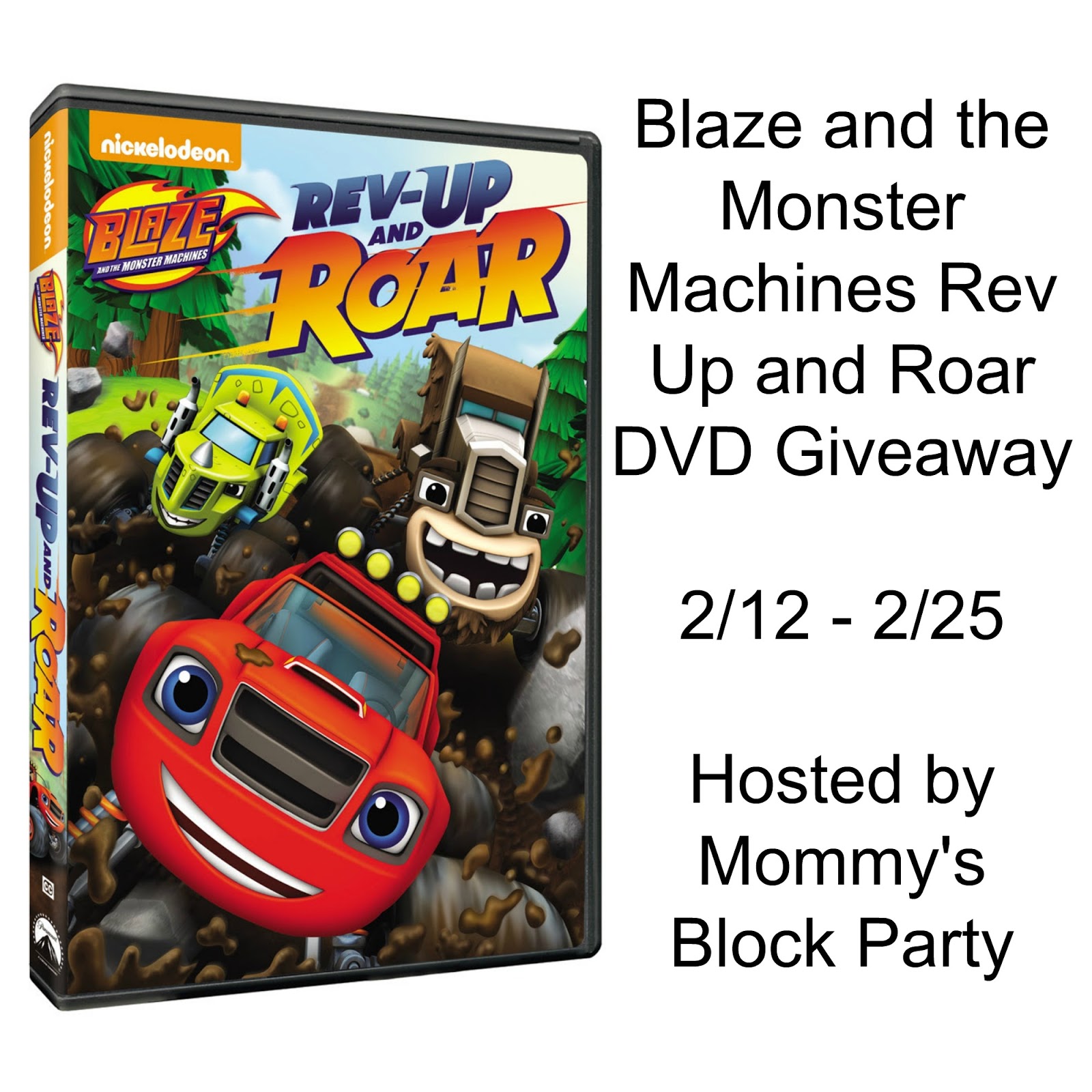 BLAZE AND THE MONSTER MACHINES: REV UP AND ROAR! #Giveaway - Mommy's ...