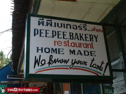 xoxpedia: World most inappropriate Restaurant Names