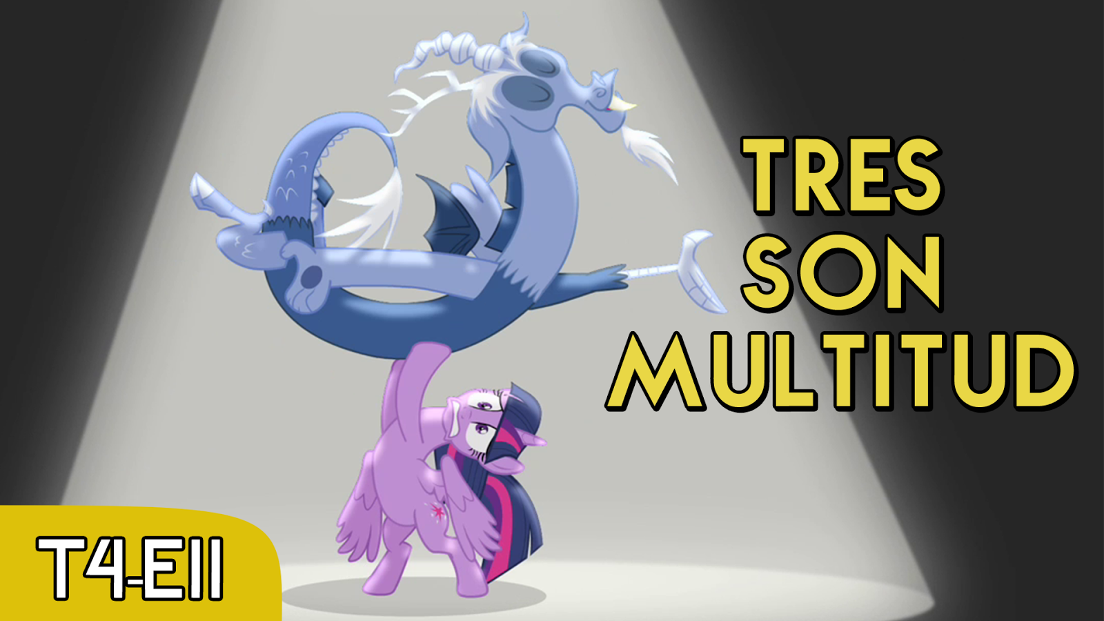 Flutter525: [T4-E11] Tres Son Multitud - MLP: FiM [HD]