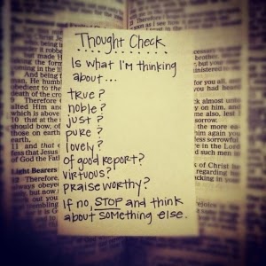 Saint and Sinner Simultaneously: Time for a Thought Check!