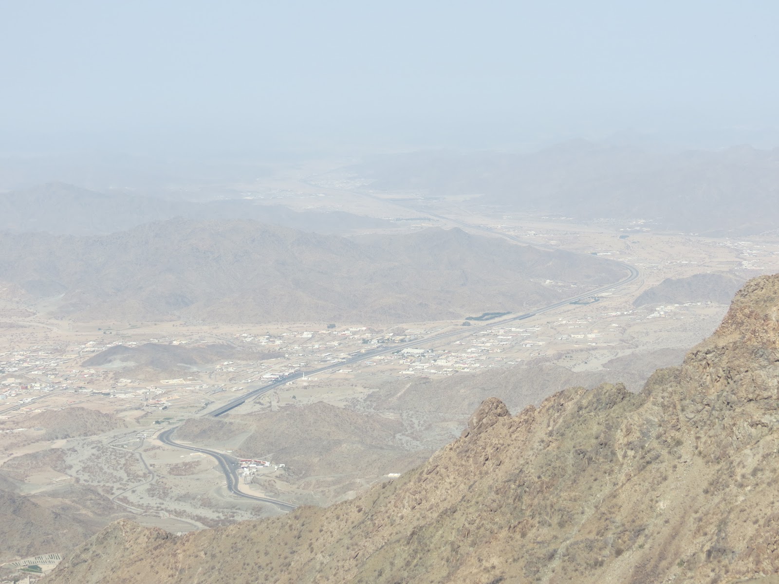 Haji photography: view of taif, saudi arabia August 2012.
