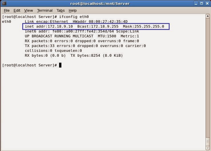 My Solutions: DHCP Server configuration in RHEL 6