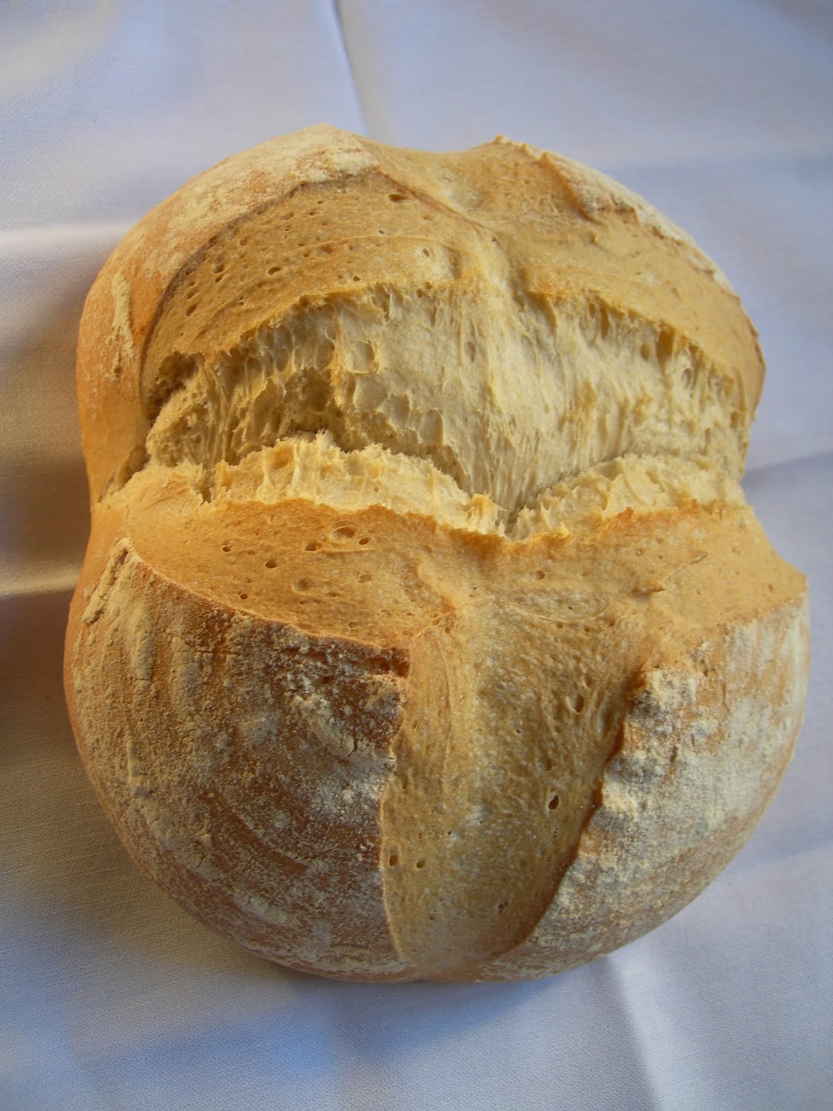 Bon profit...: Pan con masa vieja y autolisis