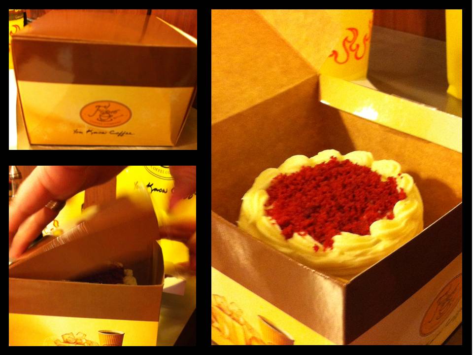 bunay's little corner: Figaro’s Red Velvet Cake