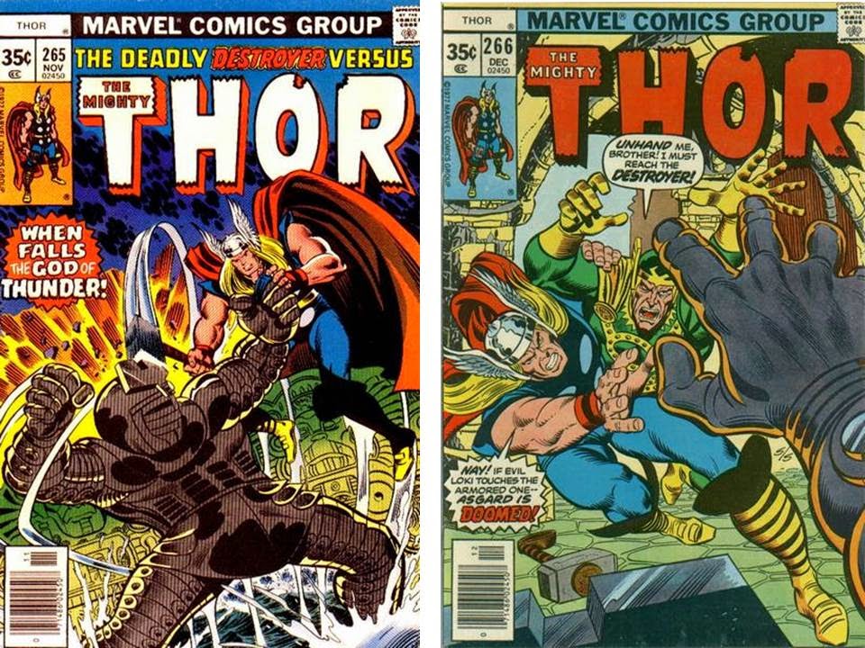 Dave's Comic Heroes Blog: Paranoia, the Destroyer of Thor