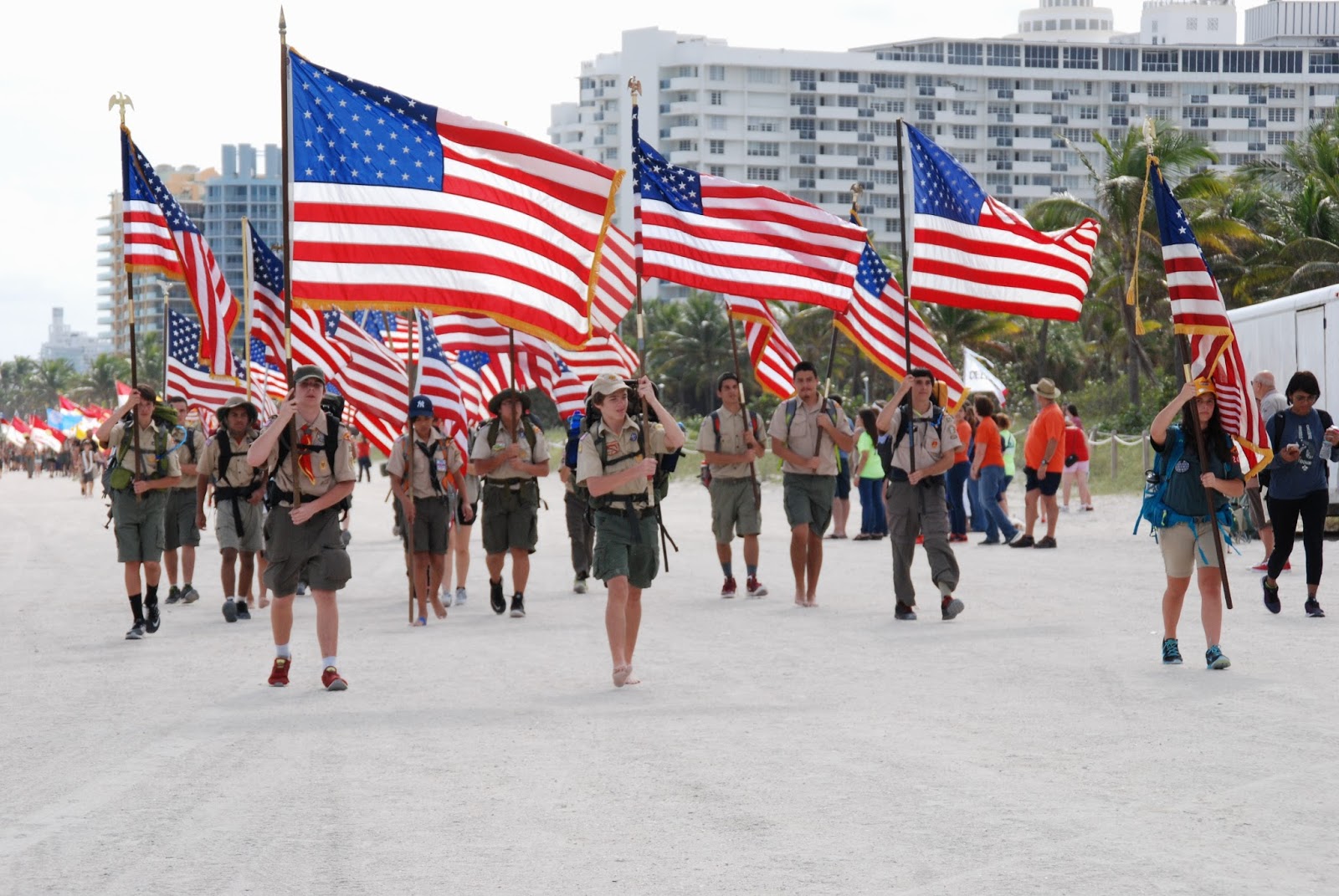 South Florida Postal Blog: Boy Scout Barefoot Mailman Hike: Tradition ...