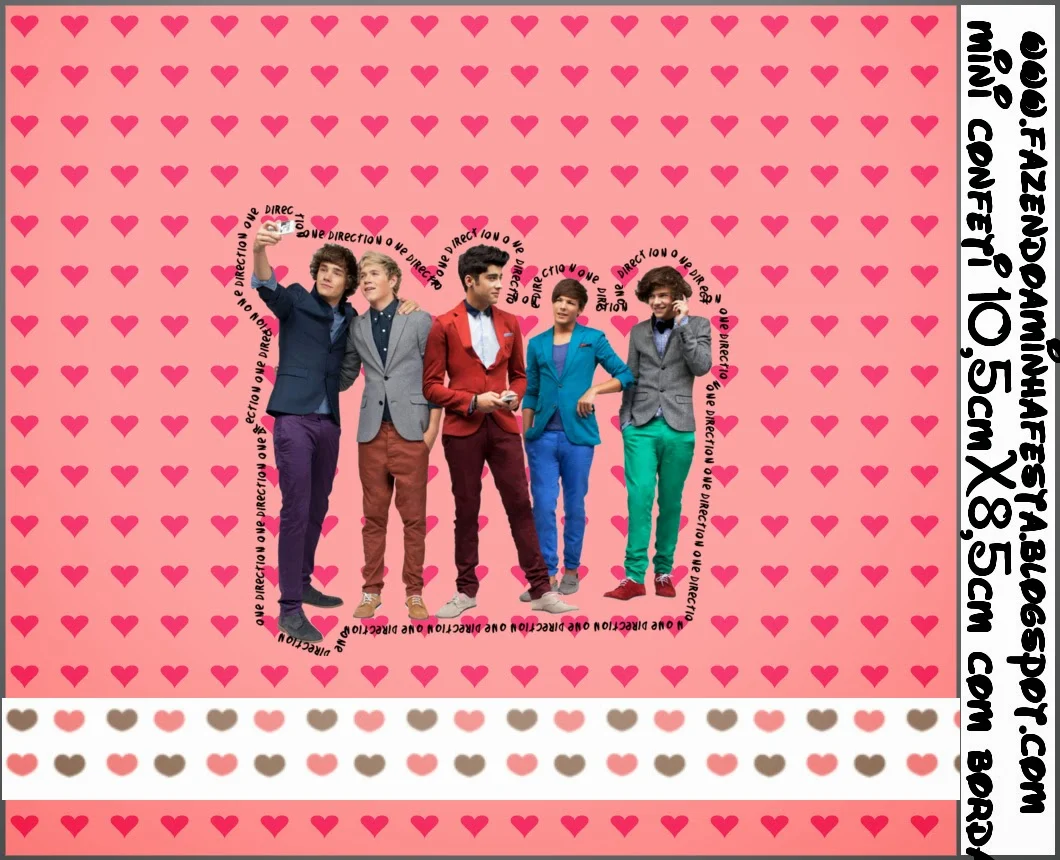 One Direction Free Printable Candy Bar Labels. - Oh My Fiesta! in english