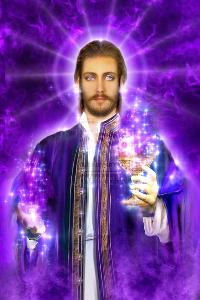 St. Germaine Violet Flame ~ Reiki Gods Love