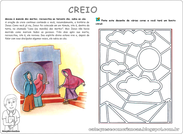 Catequese com Crianças: Oração do Creio: Ilustrado, explicado e ...