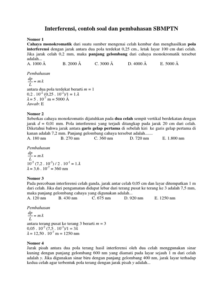 contoh soal sbmptn - wood scribd indo