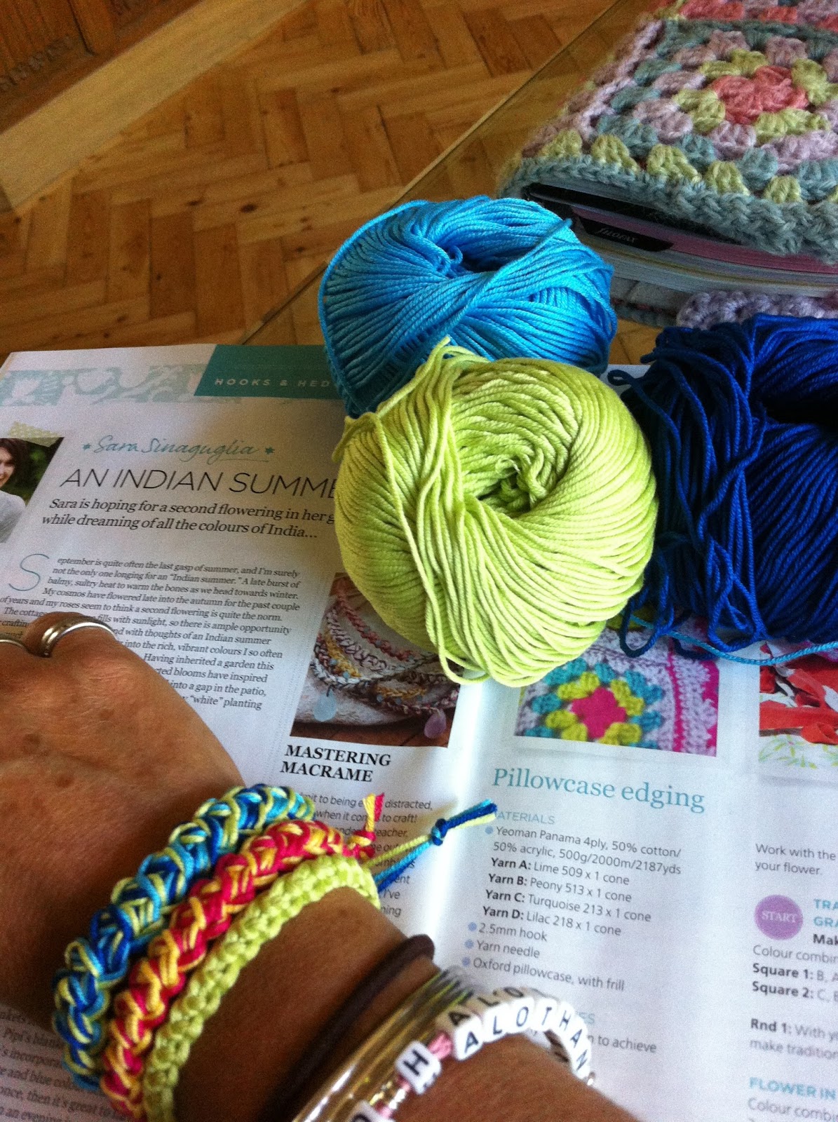 Get Hooked on Crochet: Day 247 - The Macrame Crochet Cord Bug!