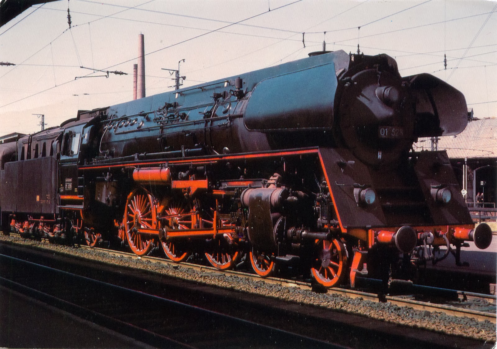 WORLD, COME TO MY HOME!: 0961 GERMANY (Hesse) - Express locomotive 01 ...