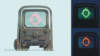 Alpha XV Paintball Team: Sistema de Mira Red Dot