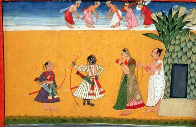 Indian Epics: Images and PDE Epics: PDE Ramayana: Ahalya