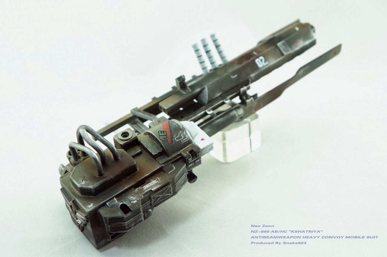 GUNDAM GUY: Neo Zeon NZ-666 AB/HC "Kshatriya" Anti Beam Weapon Heavy ...